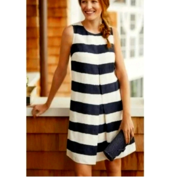 J. McLaughlin | Dresses | J Mclaughlin Linen Aline Dress | Poshmark